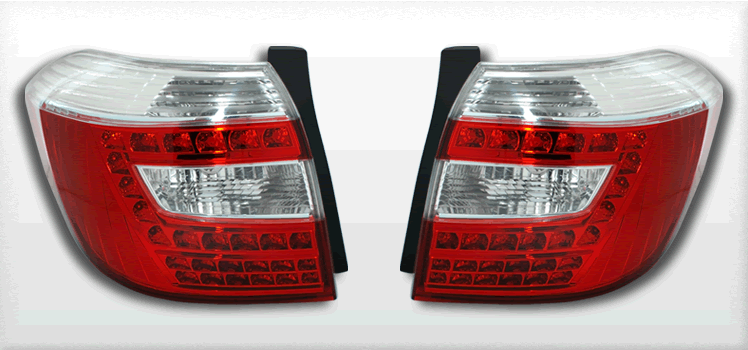Tail Lights Toyota Highlander 2008-2010